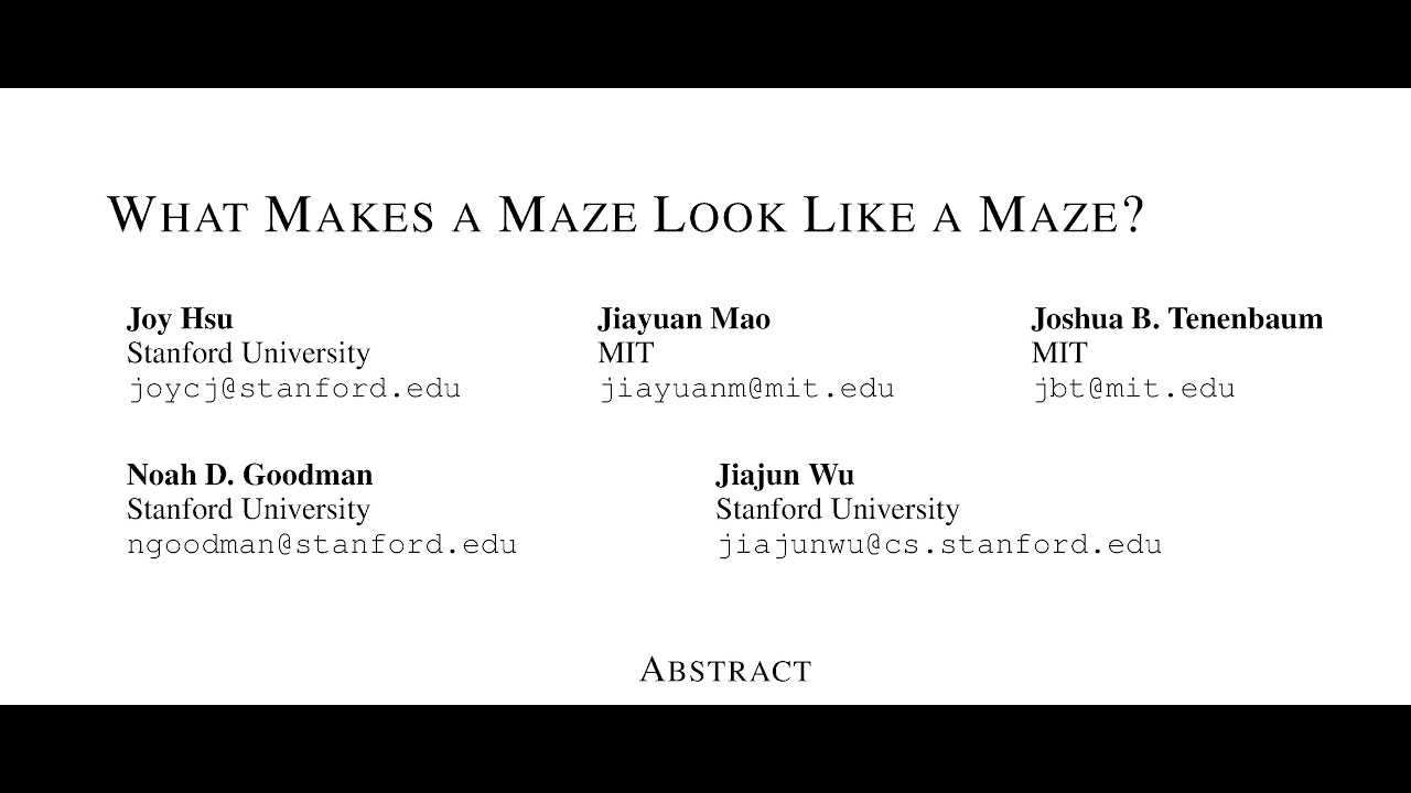 What Makes a Maze Look Like a Maze? - YouTube