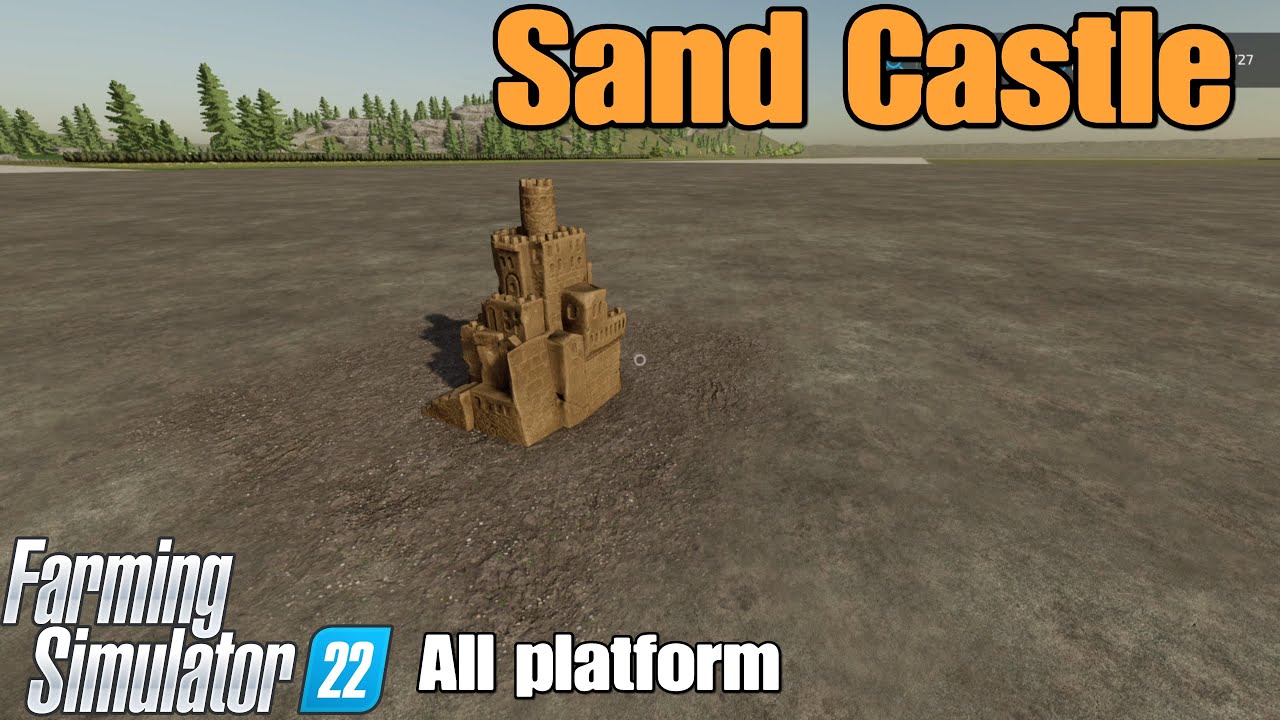 Sand Castle / FS22 mod for all platforms - YouTube