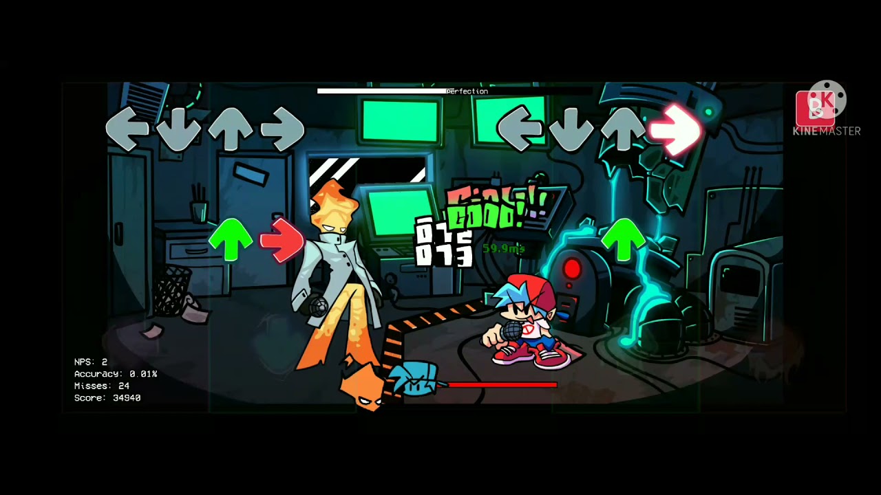 Playing FNF Mod VS Entity Origins In HP [Hard] - YouTube