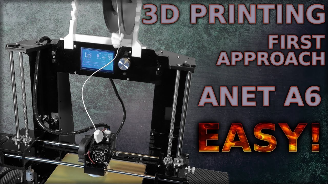 Assembling My First 3D Printer: Anet A6. Like A Charm. - YouTube