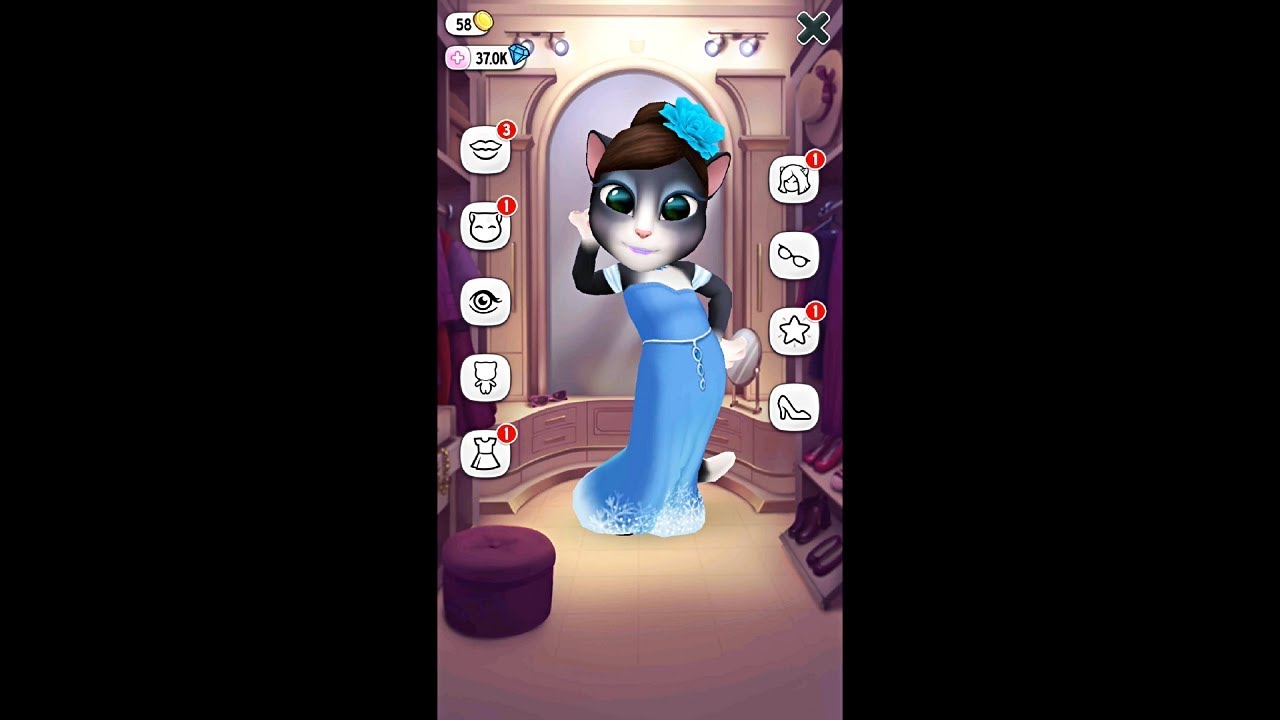 My Talking Angela/ Angela is growing up! NEW UPDATE - YouTube