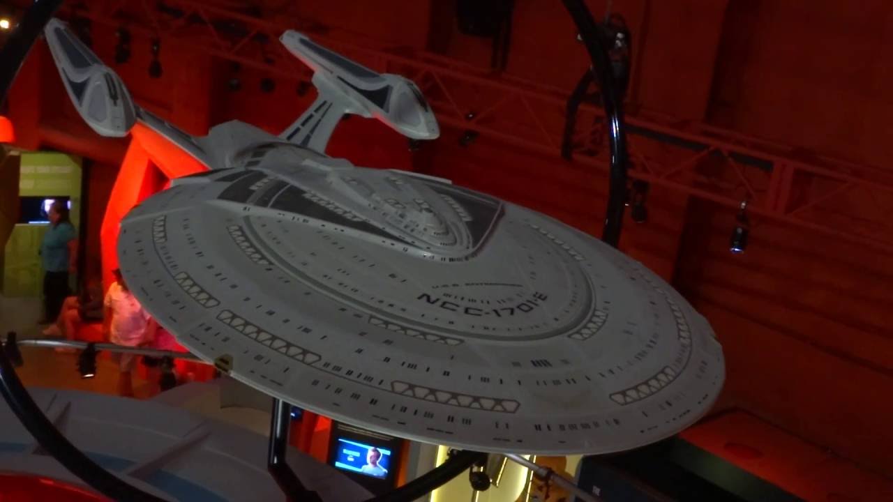 Star Trek Enterprise E Production Model Close-up - YouTube