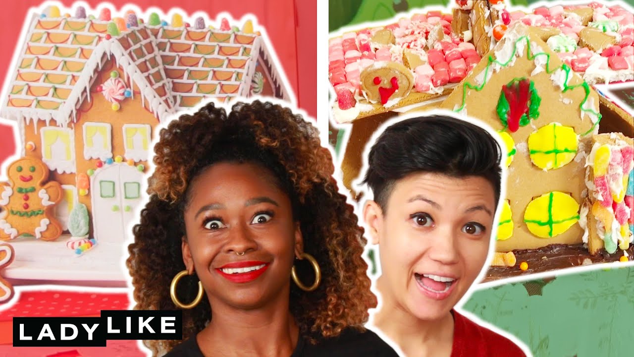The Ultimate Gingerbread House Competition • Ladylike - YouTube
