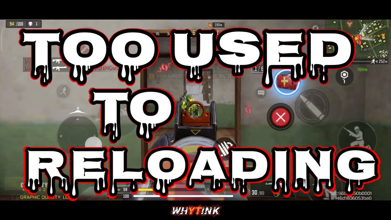 WHEN YOU'RE TOO USED TO RELOADING - YouTube