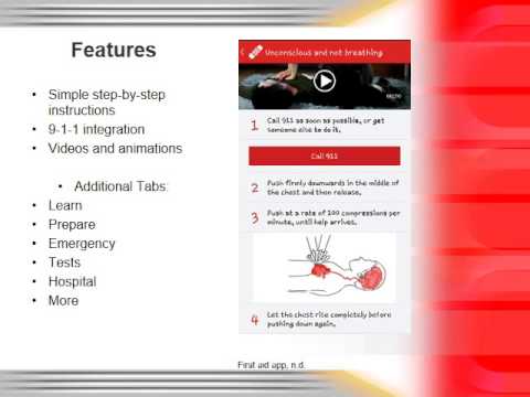 American Red Cross first aid app - YouTube