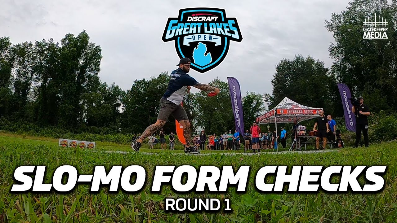 SLO-MO FORM CHECKS FROM 2021 DGLO | ROUND 1 | Gibson, Johansen ...