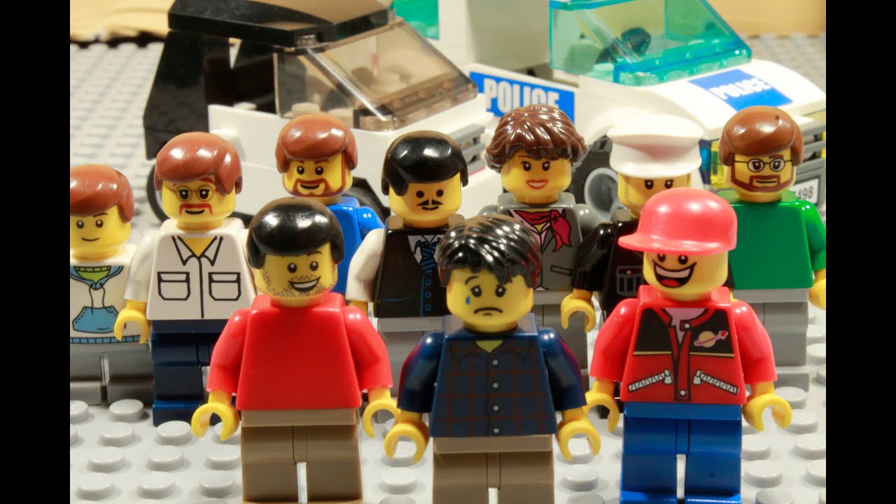 The Average Day of Lego Man - YouTube