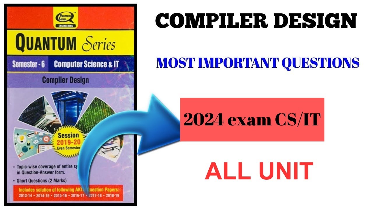 Compiler Design Most Important Questions Aktu 3rd Year Important Topic Compiler Design 6259
