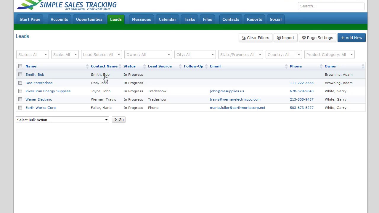 Walkthrough the Sales Pipeline in Simple Sales Tracking - YouTube