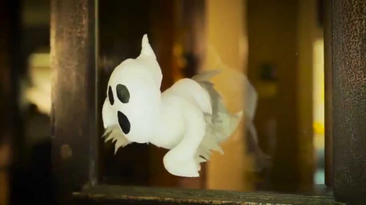 HALLOWEEN ANIMATED WINDOW CRASHER - Improvements Catalog - YouTube