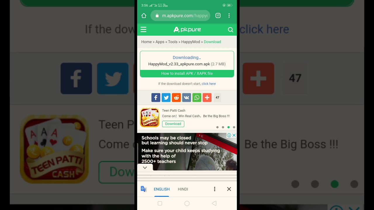 How to download happymod - YouTube