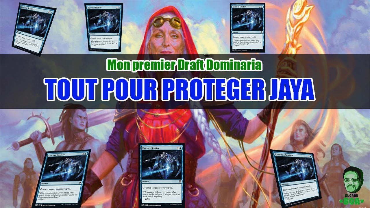 MON PREMIER DRAFT DOMINARIA UNITED - MTG GAMEPLAY - YouTube