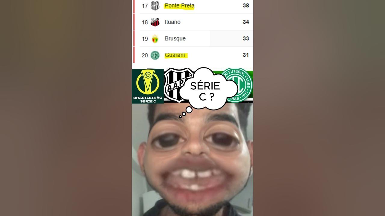 GUARANI X PONTE NA SERIE C ? - YouTube