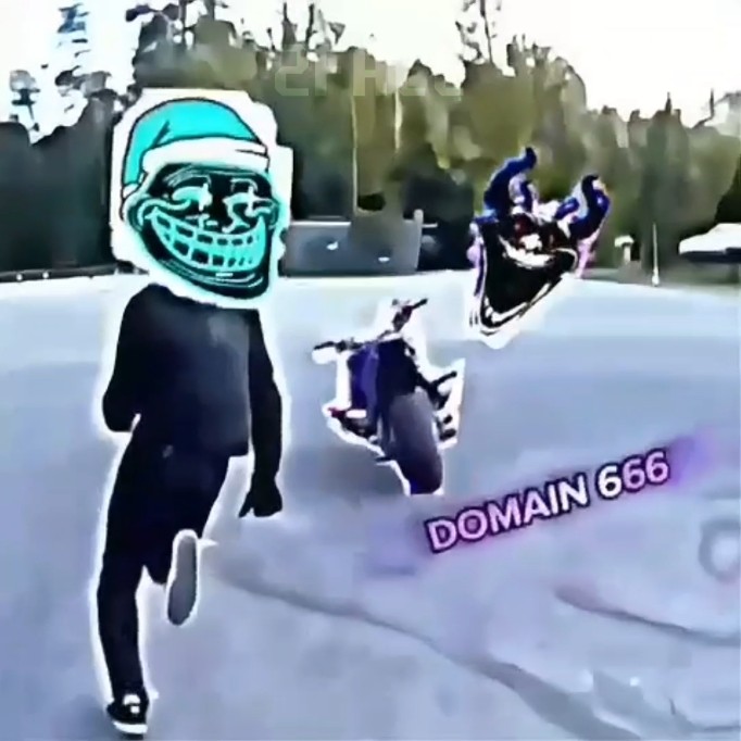 DOMAIN 666....#trollface #trollfaceedit #respect #trending #viralshorts ...