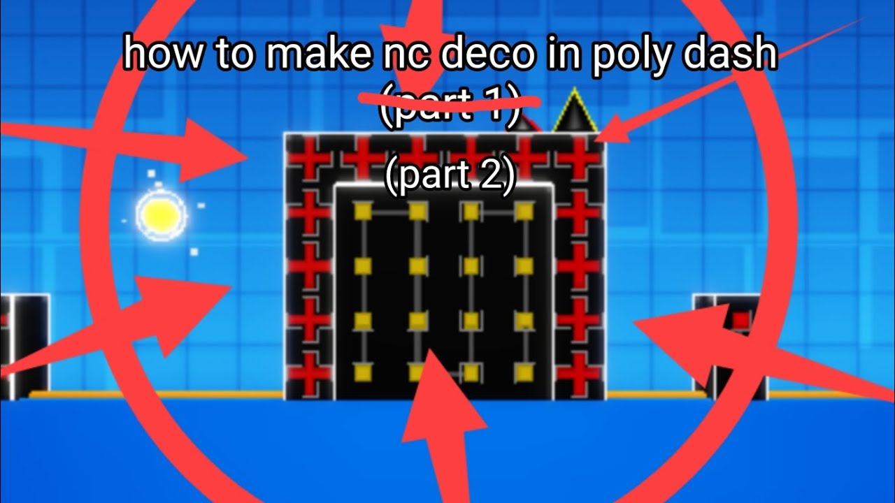 (P2)how to make nc deco in polydash | Roblox Poly Dash - YouTube