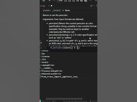 Using Python Turtle Draw Animated Design #coding #python #pythonprogramming #programming #shotrs ...