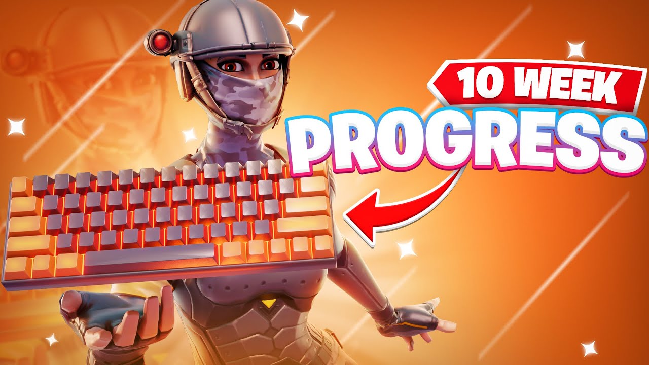 10 WEEK Fortnite Keyboard and Mouse Progression! (TIPS) - YouTube
