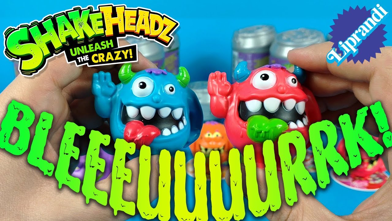 GRANDI GIOCHI - RECORD DI RUTTI CON GLI SHAKEHEADZ SLOB MONSTERS - TOY ...