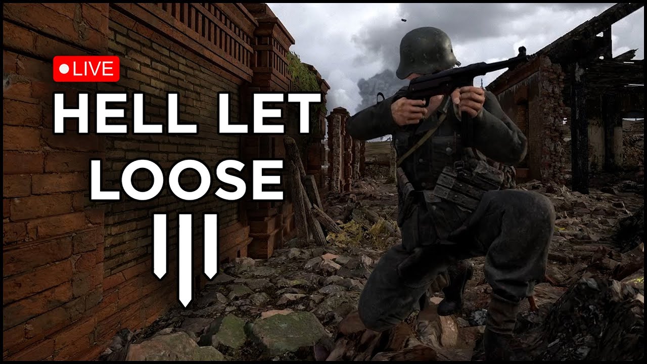 (🔴LIVE) Hell Let Loose Update 12 Gameplay! - Realistic World War 2 (WWII) FPS Shooter - YouTube