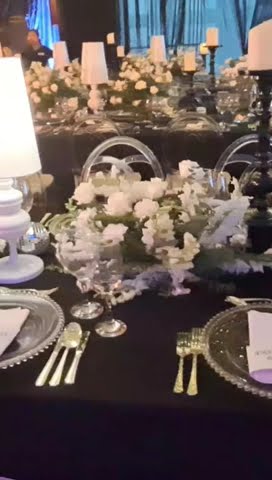 beautiful set up in the rect.table round table setup for catering ...