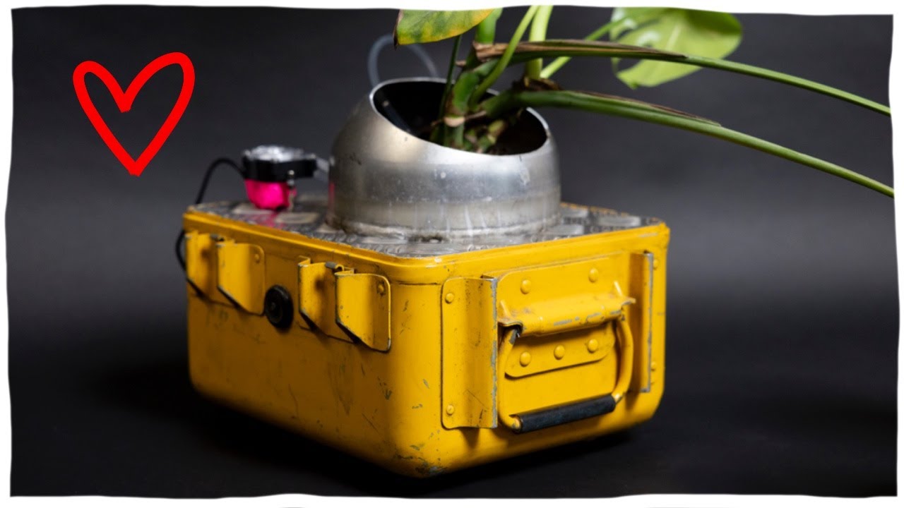 I Built This Overengineered Planter Wifi Waterpump Camera Controlled Youtube