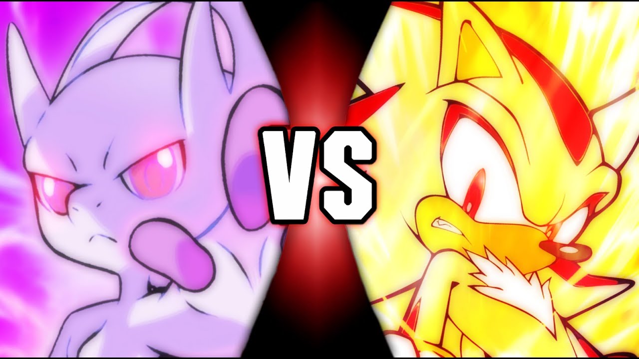 [Fan Animation] Mewtwo VS Shadow (Pokémon VS Sonic) Short - YouTube