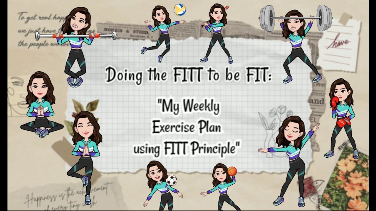 My Weekly Exercise Plan Using FITT Principle Norlyn Fe Yabes YouTube My Weekly Exercise Plan Using FITT Principle Norlyn Fe Yabes YouTube