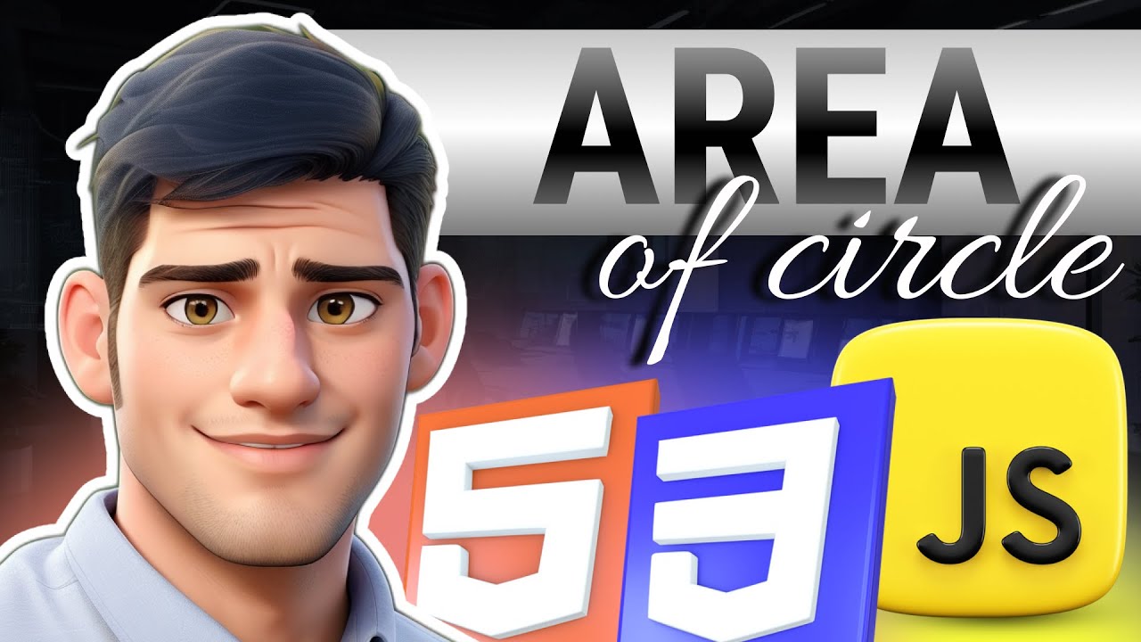 Area of Circle using Javascript - YouTube