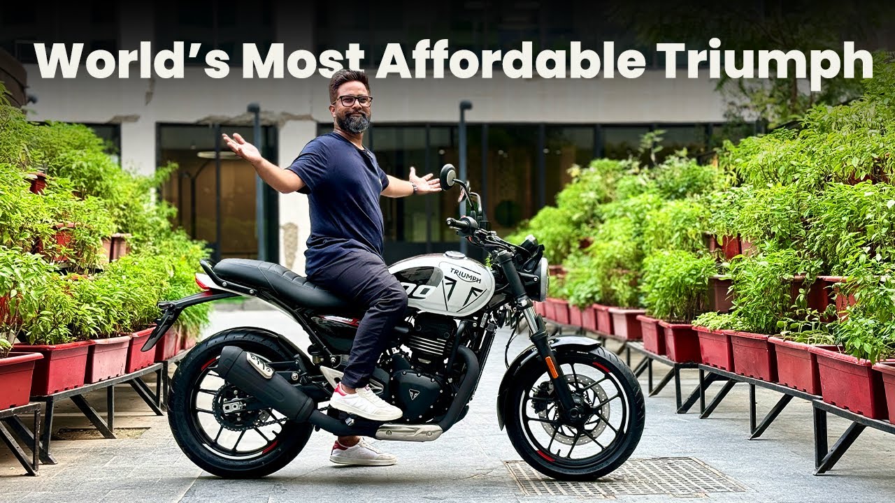 New Triumph Speed T4 - Classic/Hunter 350 Challenger - YouTube