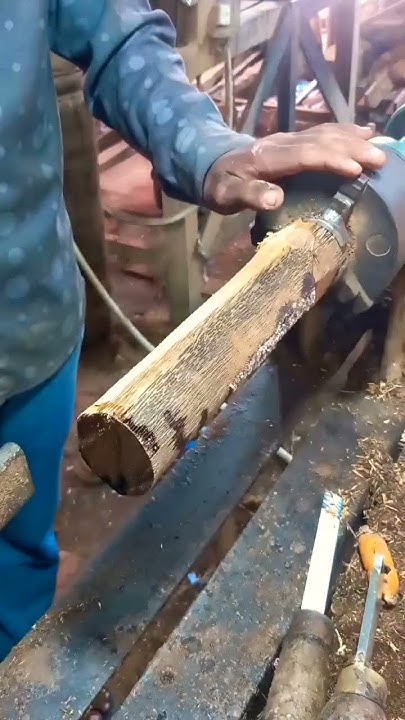 #woodturnings #treeparts palm tree turning - YouTube