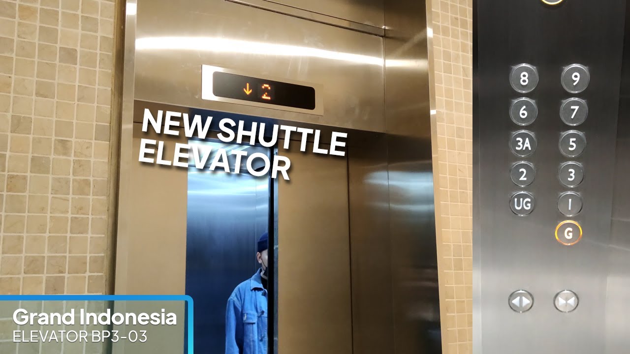 Brand New Mitsubishi Shuttle Elevator - Grand Indonesia, Jakarta (Rama ...