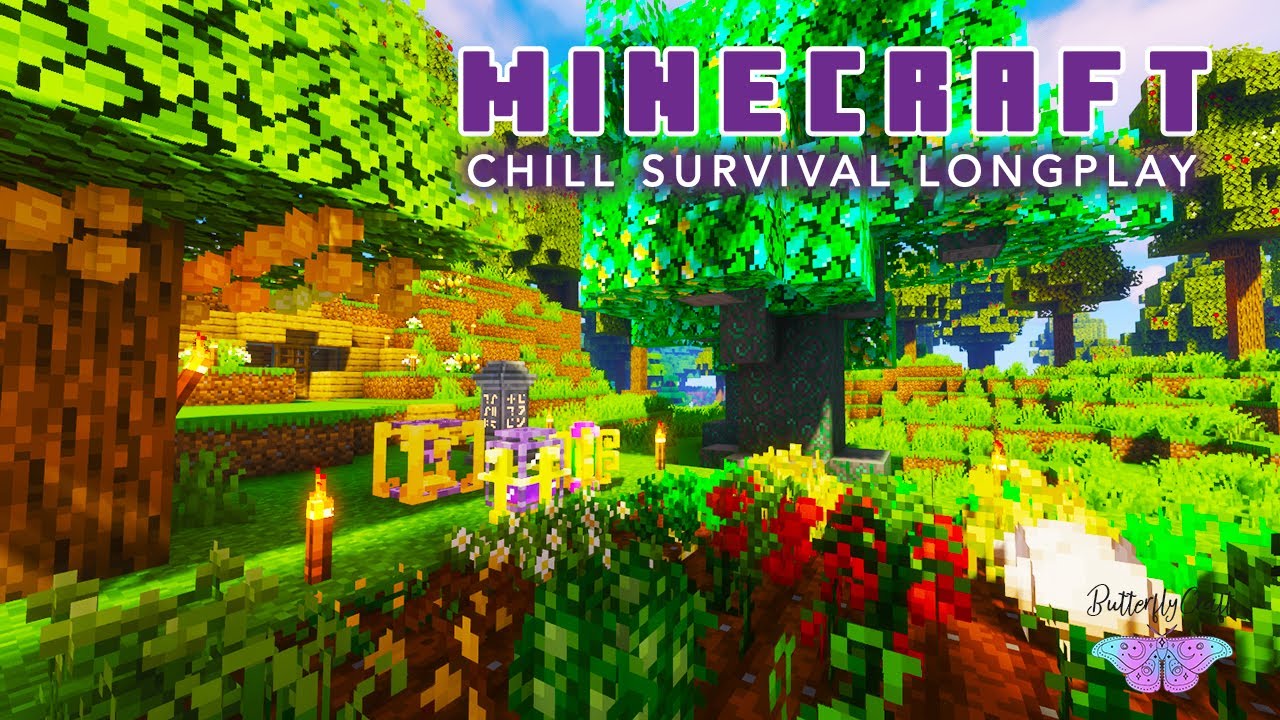 Minecraft Chill Survival Longplay (no commentary) - Starting Ars ...