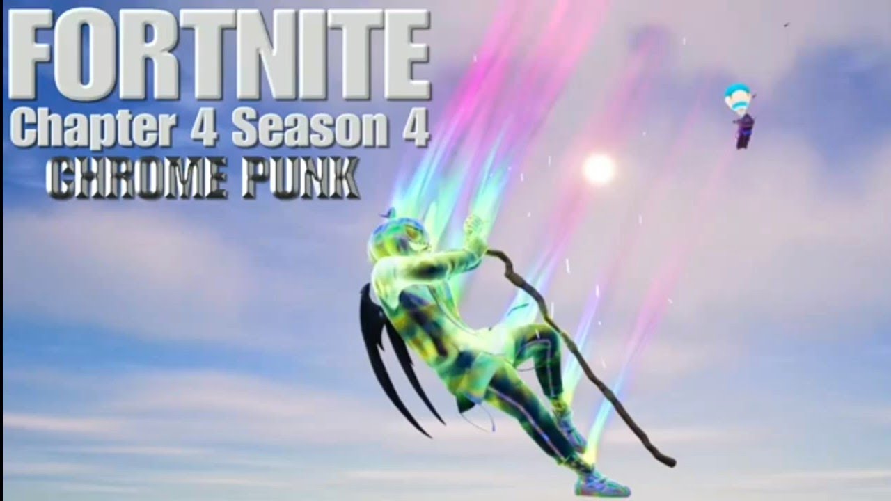 Fortnite Chapter 4 Season 4: Chrome Punk Turret Stole My Kill Dub ...