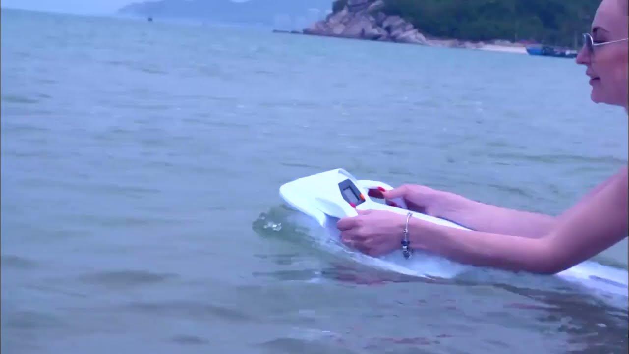 Подводный буксировщик для дайвинга - YouTube