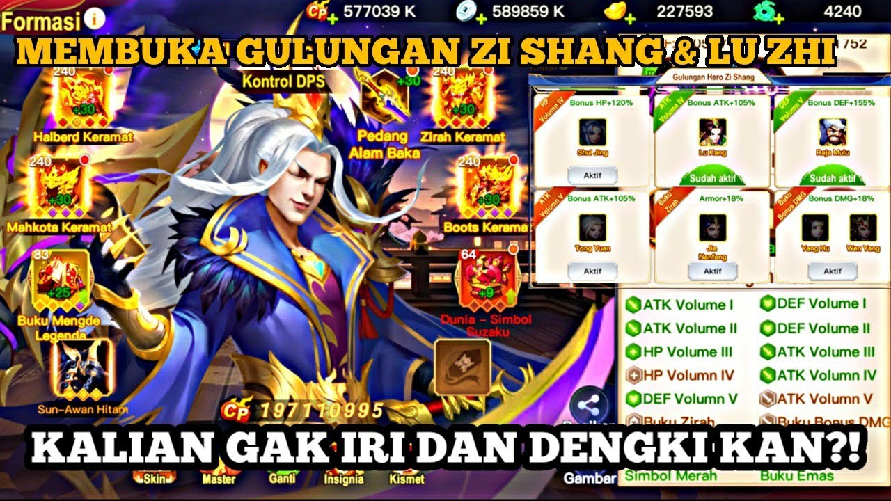 MEMPERKUAT ZI SHANG PUNYAKU SAMPAI MENJADI GOD ZI SHANG - DYNASTY ...