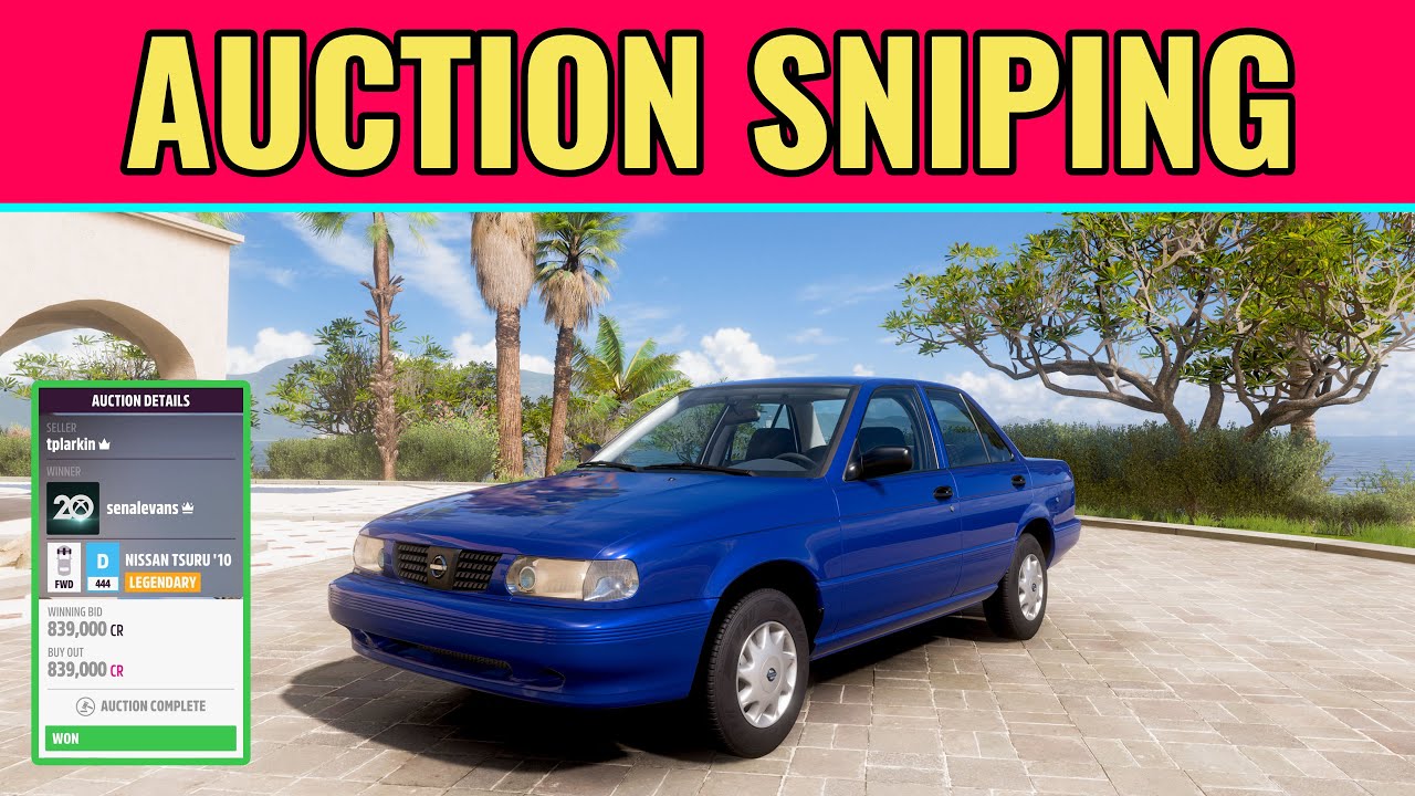 Forza Horizon 5 - Nissan Tsuru 2010 Auction House Sniping & Test Drive ...