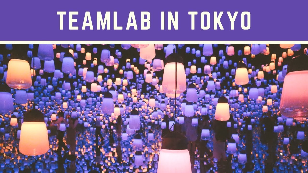 teamLab Interactive Art Installations in Tokyo Travel Vlog - YouTube