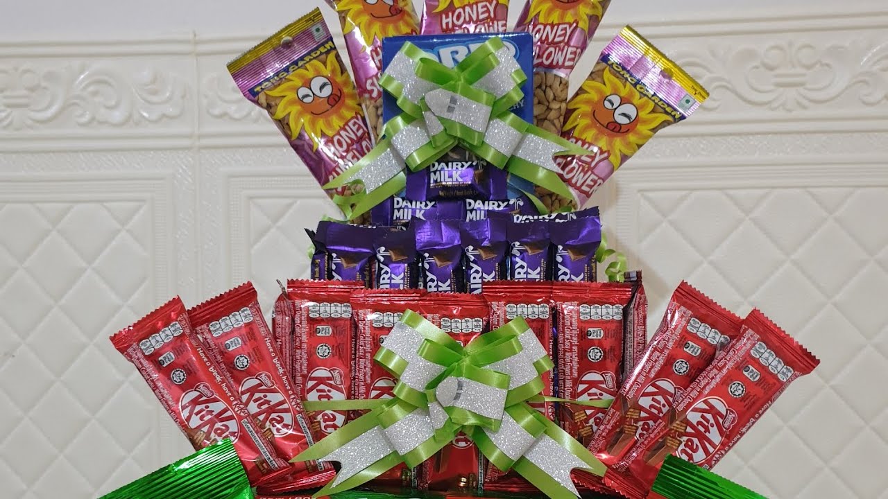 Cara Membuat Snack Tower |Tutorial Kue Snack | Tower Snack Coklat ...