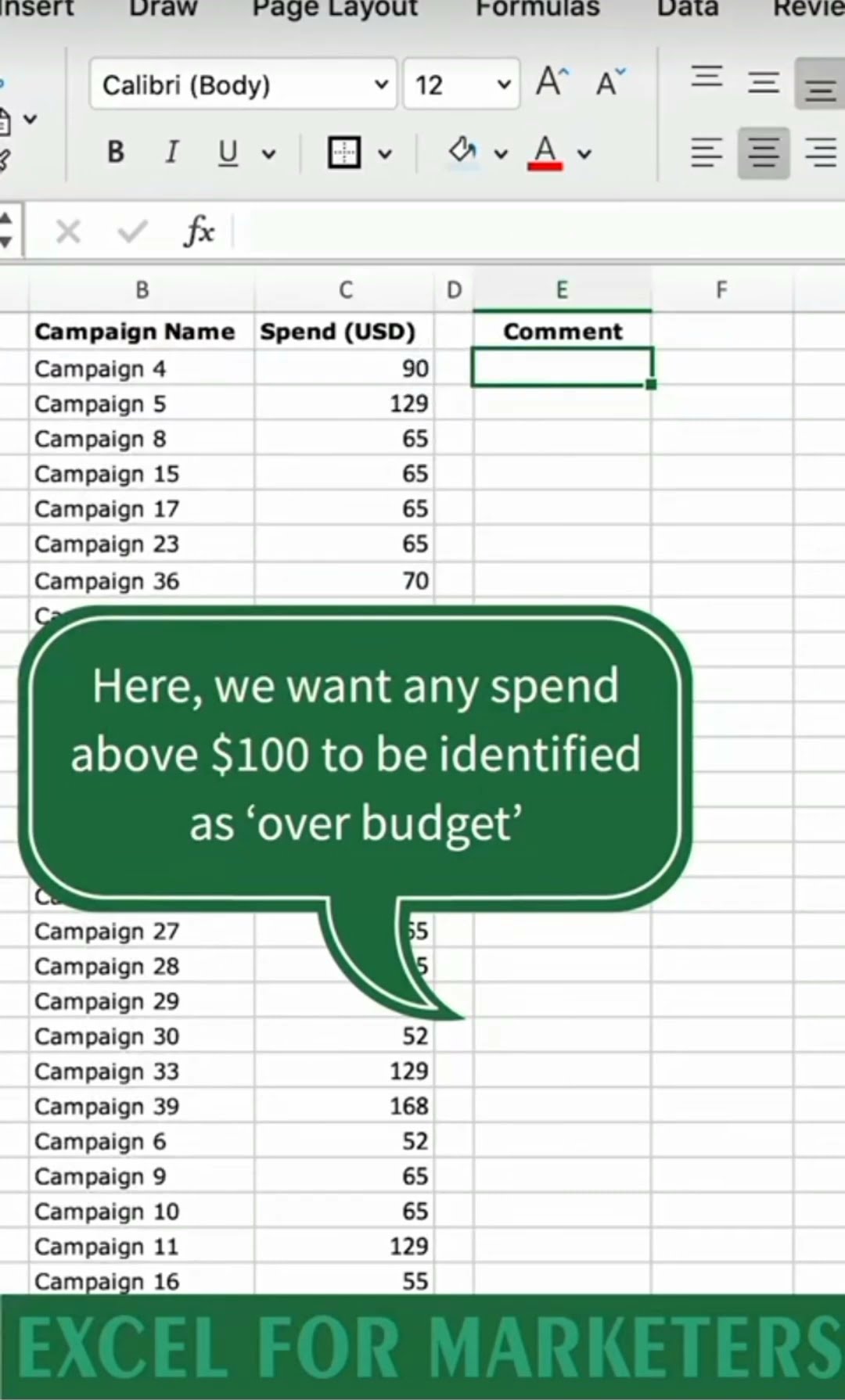 If Condition In Excel Advanceexcel Excel Ifformula Budgeting Excelcourse Dailytricks