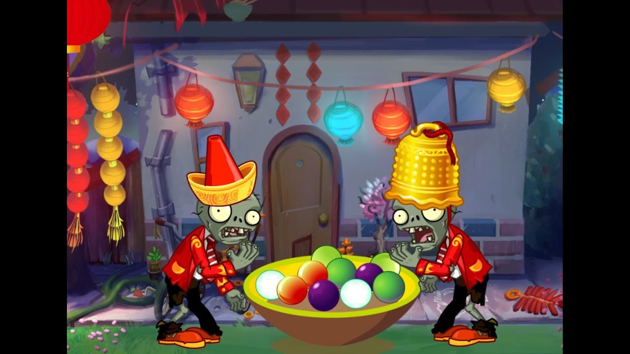(PvZ2C) Plants vs. Zombies 2 wishes all little zombies a Happy Lantern ...
