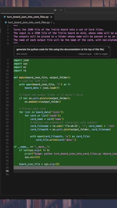 Using Cursor AI (and Python) to download Trello Cards - YouTube