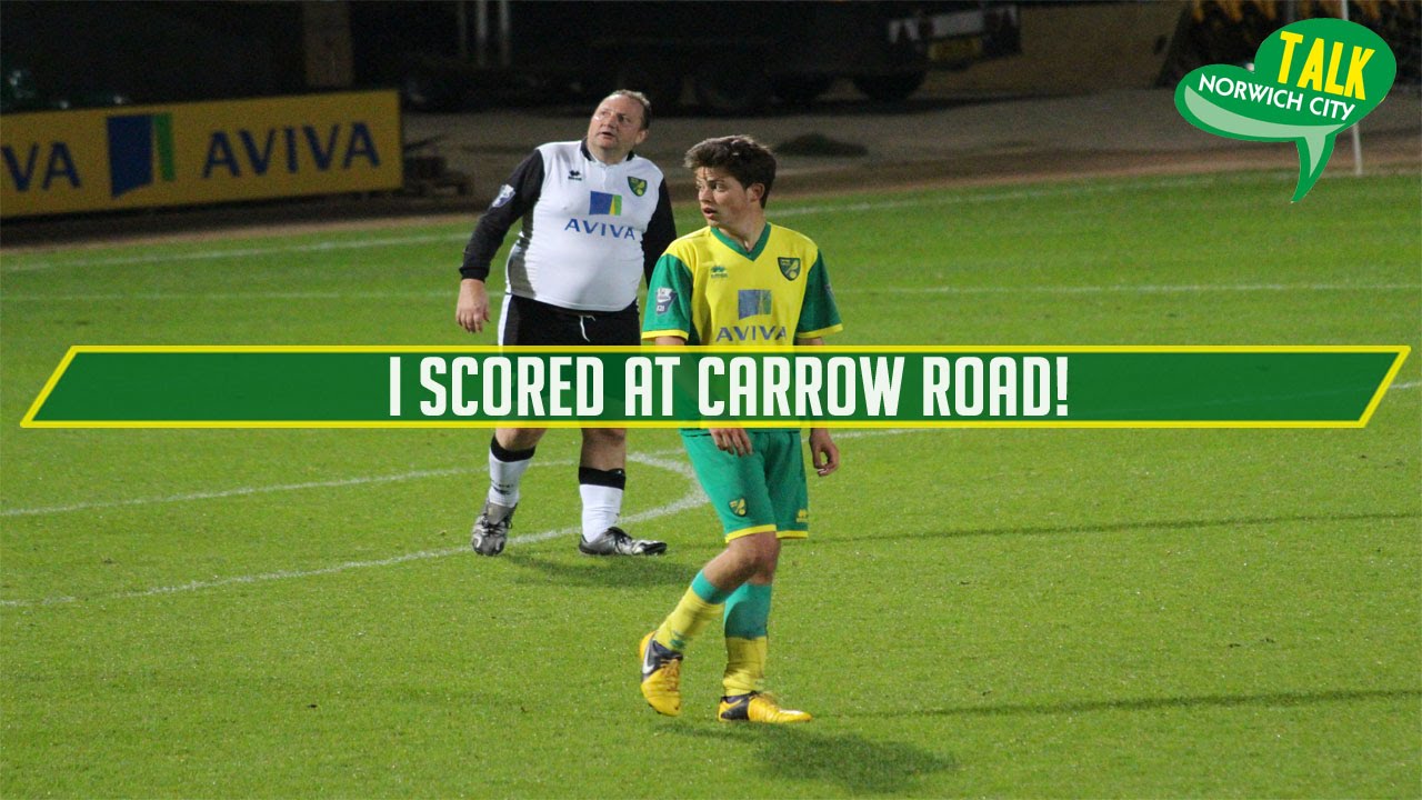 I scored at Carrow Road! - YouTube