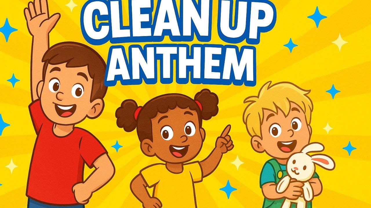 Cleanup Anthem! 🎶 Fun & Energetic Kids Song for Cleaning Up | Sing ...