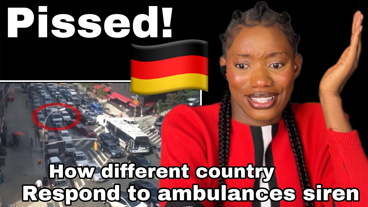 How different country respond to ambulance siren (Reaction) - YouTube