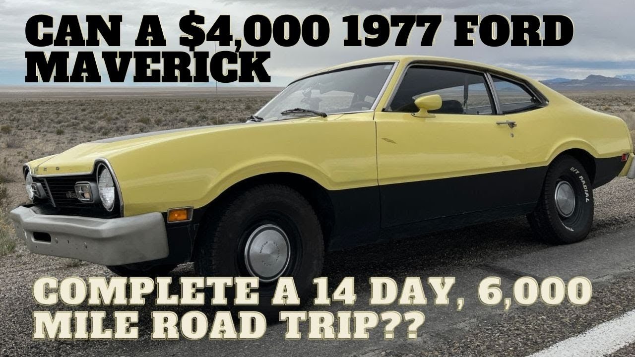 77 Ford Maverick - 14 Days, 6,200 Miles, Will it Make it? - YouTube