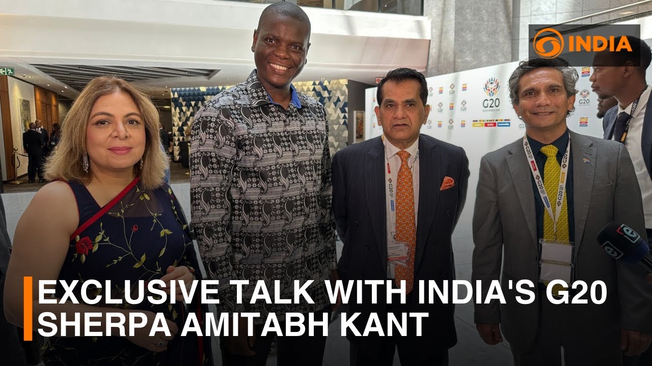 Exclusive talk with India's G20 Sherpa Amitabh Kant - YouTube