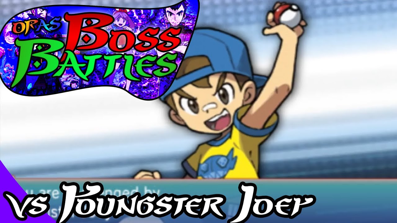 Pokemon Omega Ruby and Alpha Sapphire Youngster Joey Battle - ORAS ...