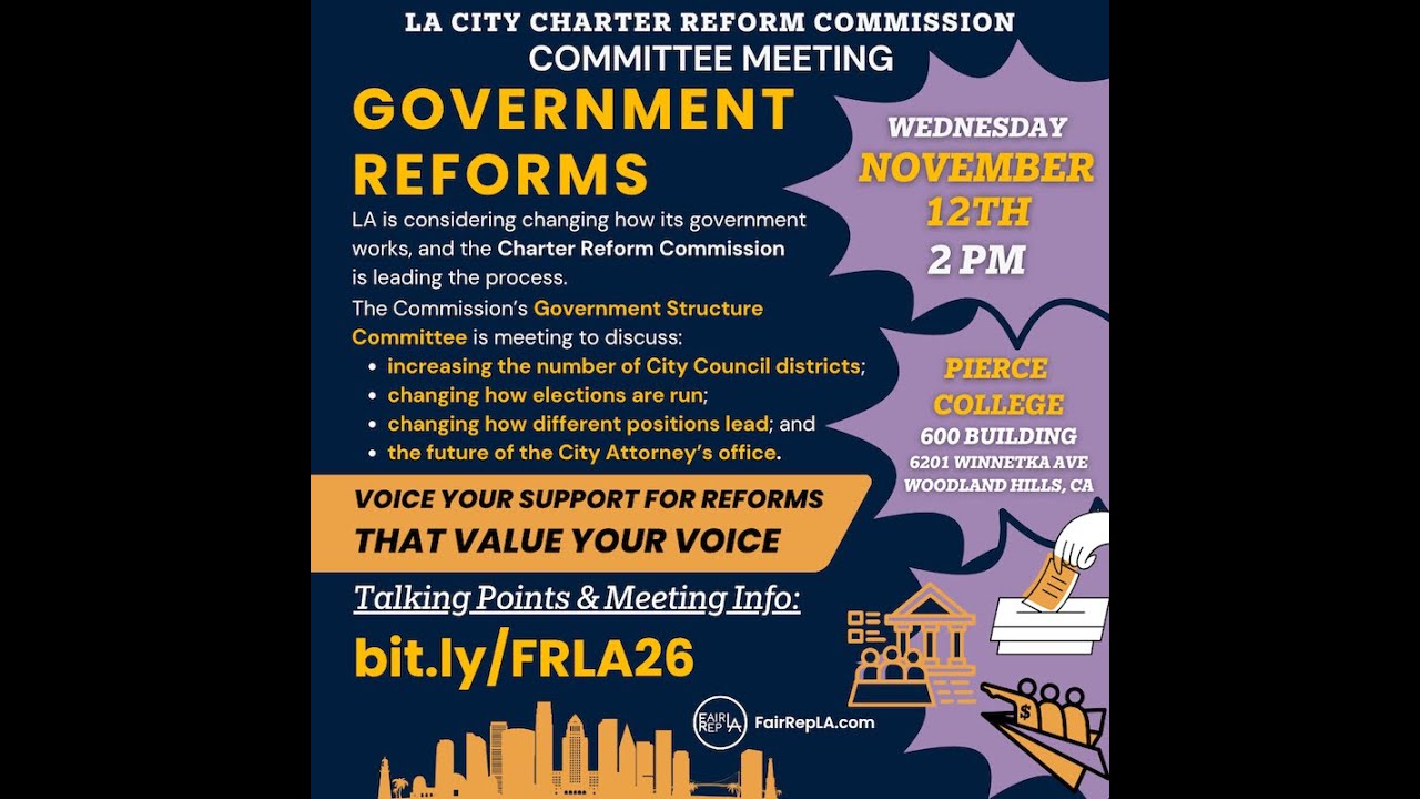 Government Structure Committee - LA City Charter Reform Commission ...