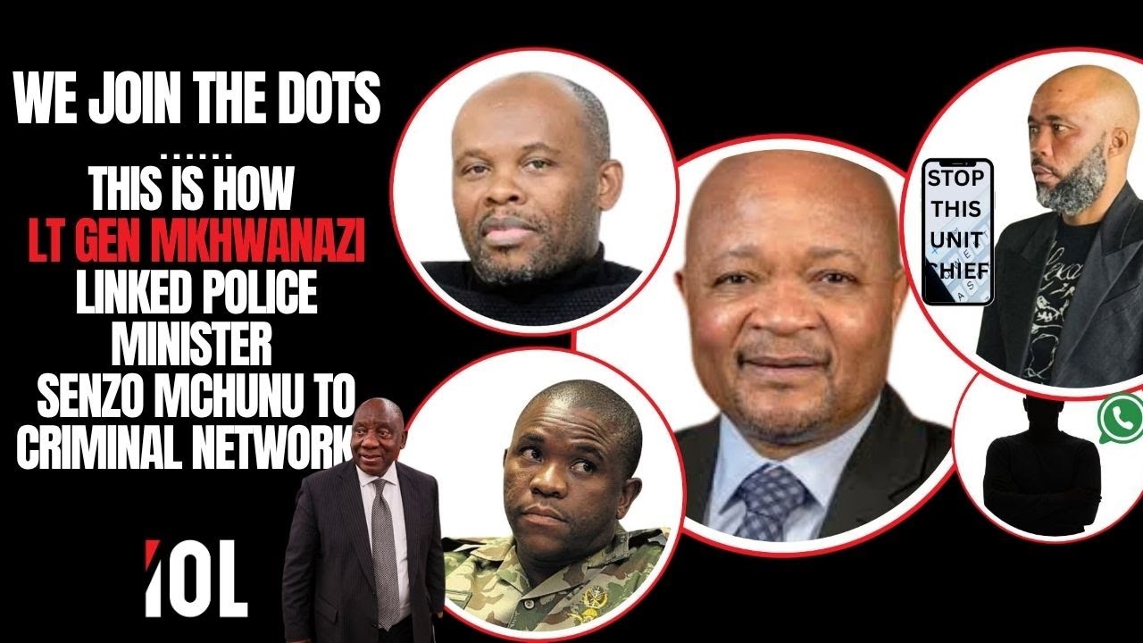 Connecting the dots. General Mkhwanazi, Senzo Mchunu, Shadrack Sibiya - haibo SAPS? - YouTube