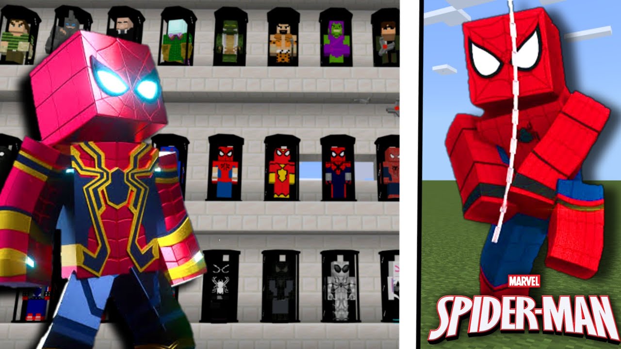 Saiu O Melhor Addon Mod De Homem Aranha Igual De Pc Em Hd Para O